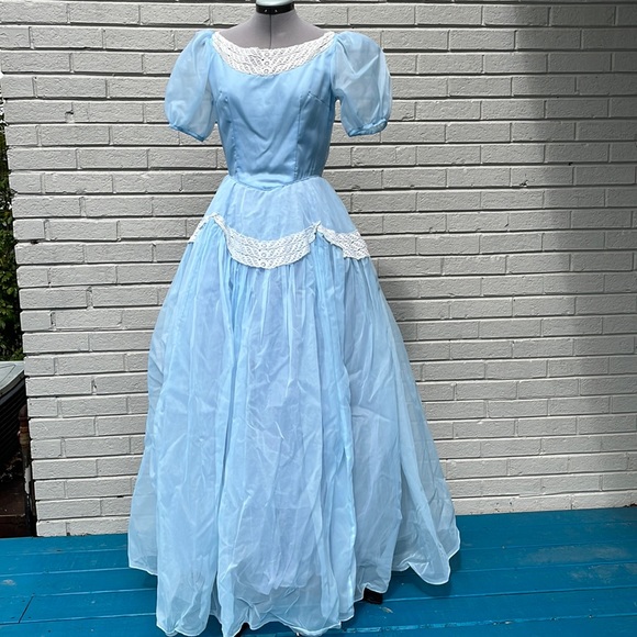 Vintage | Dresses | Vintage Cinderella Inspired Prom Dress | Poshmark
